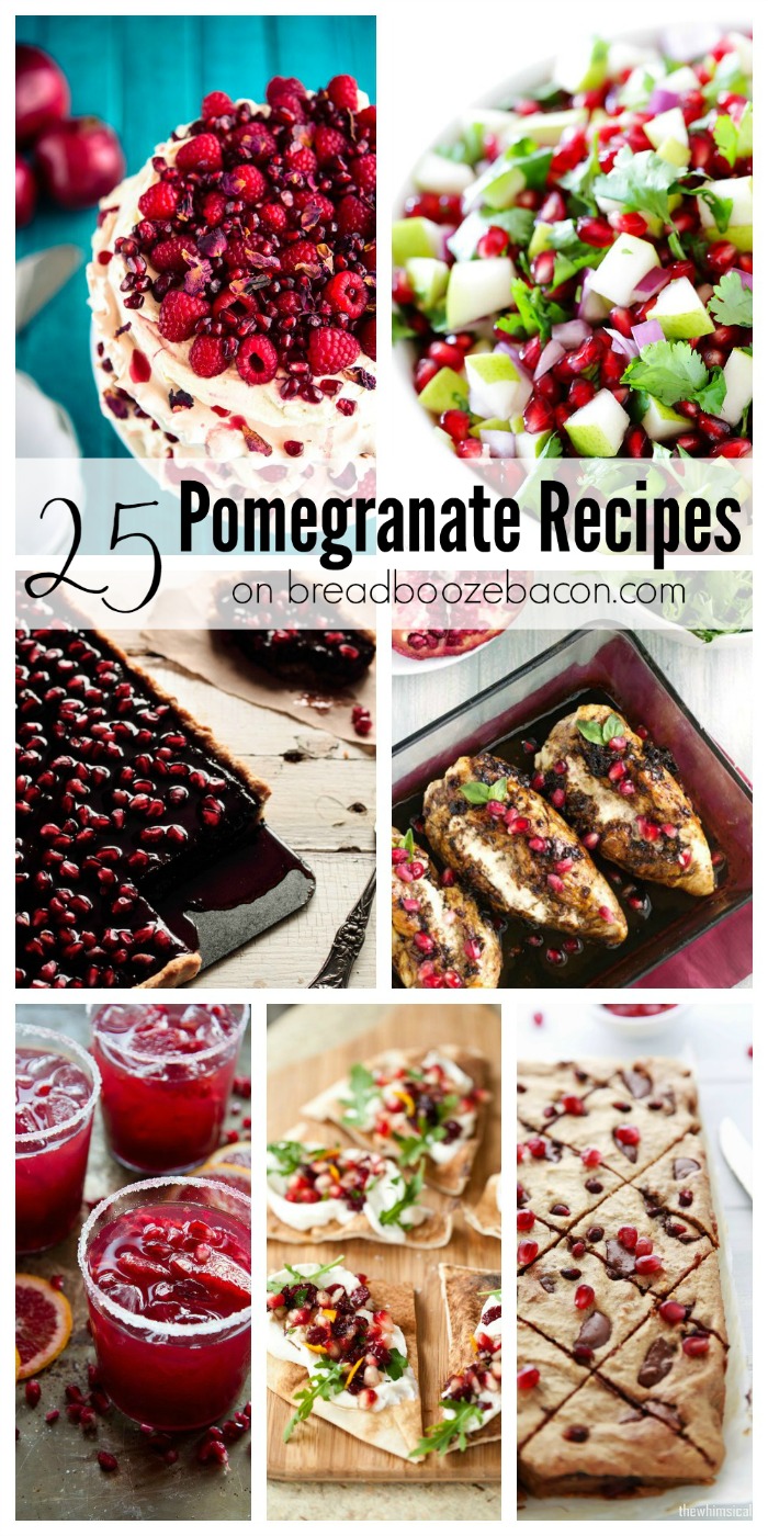 25 Pomegranate Recipes - Bread Booze Bacon