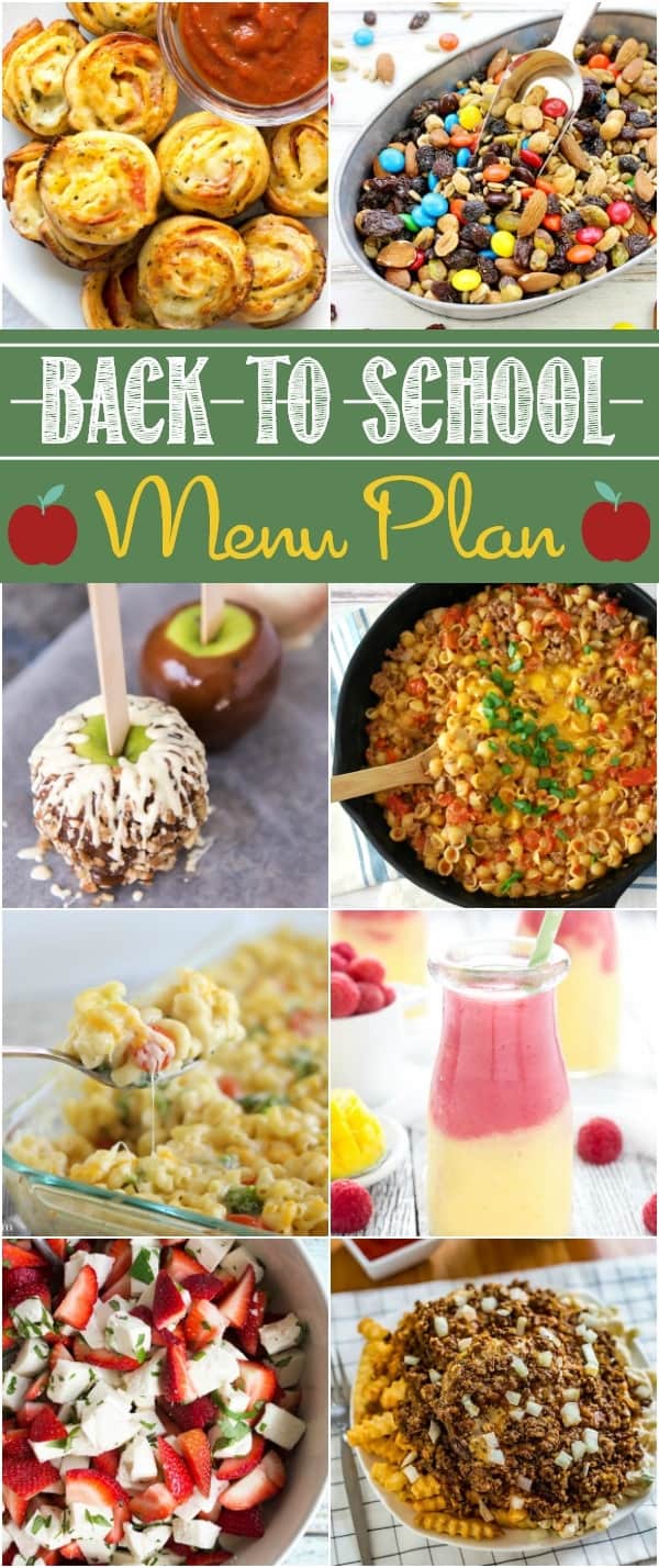 Back To School Party Menu Plan Bread Booze Bacon Back To School Party Menu Plan Bread Booze Bacon