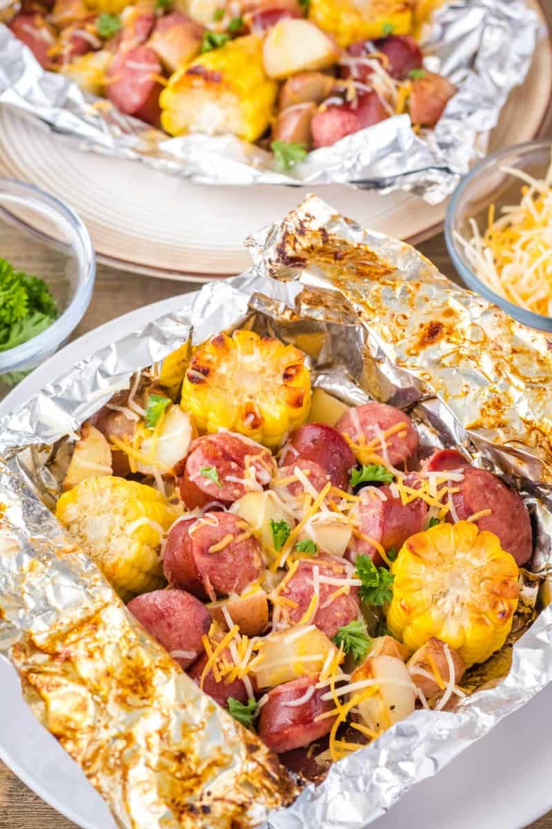 Smoked Sausage And Potatoes Foil Packet Meal Bread Booze Bacon Smoked Sausage And Potatoes Foil Packet Meal Bread Booze Bacon