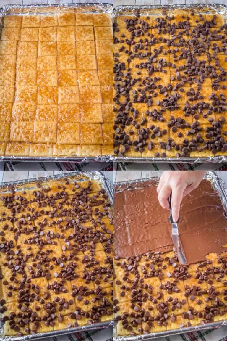 Christmas Crack | Saltine Cracker Toffee • Bread Booze Bacon