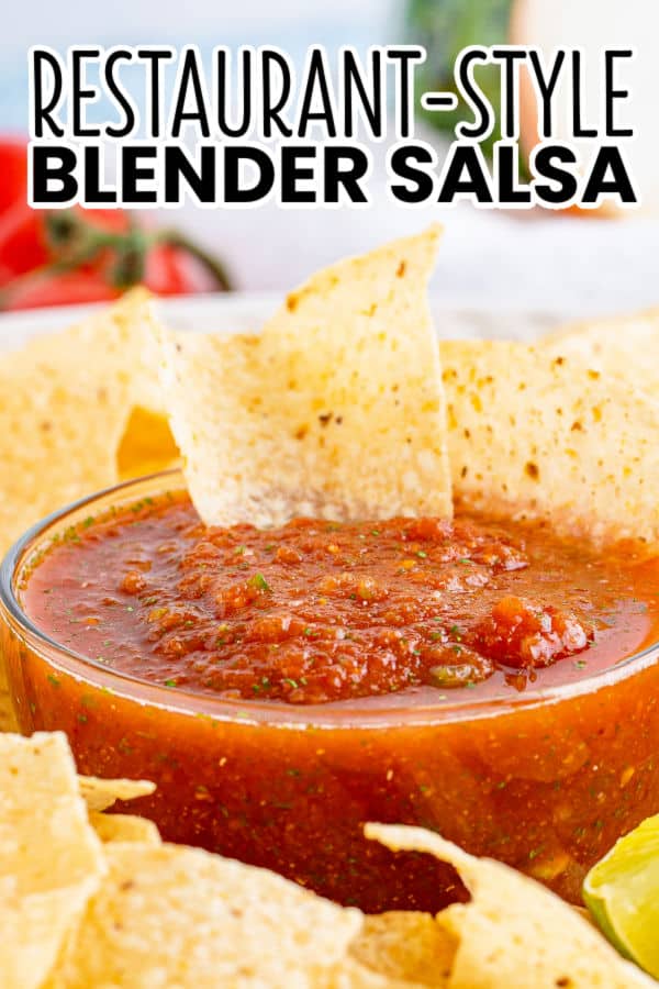 Restaurant-Style Blender Salsa Recipe