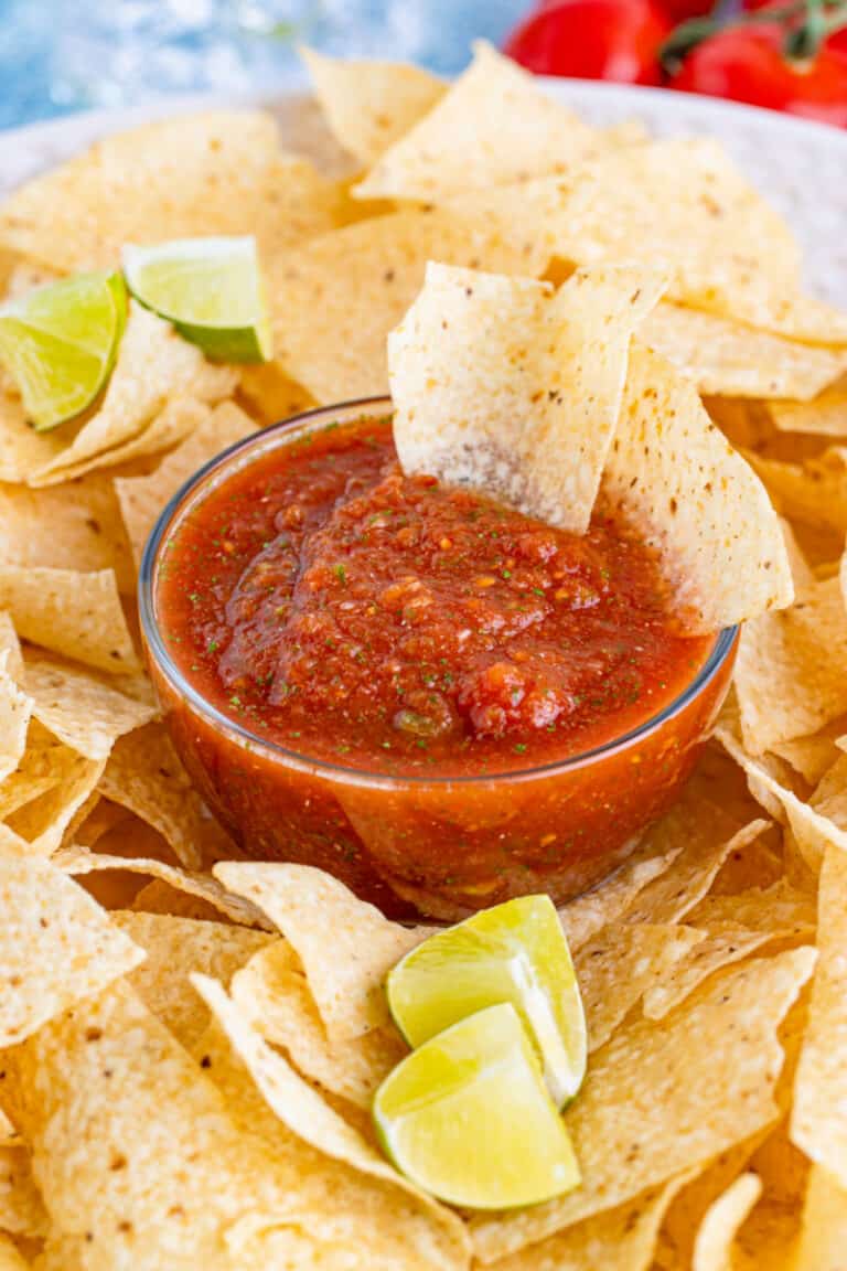 Restaurant-Style Blender Salsa Recipe