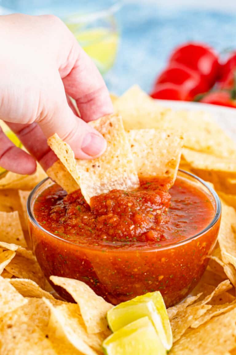 Restaurant-Style Blender Salsa Recipe