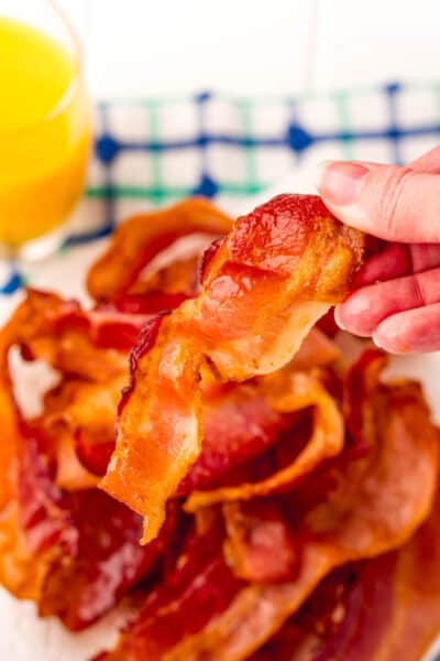 How to Make Air Fryer Bacon • Bread Booze Bacon