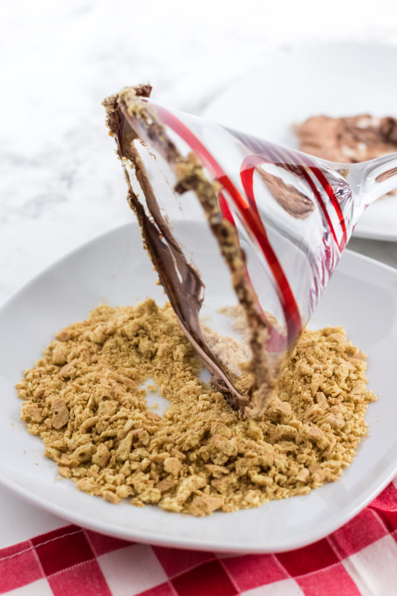 Caramel S'mores Martini
