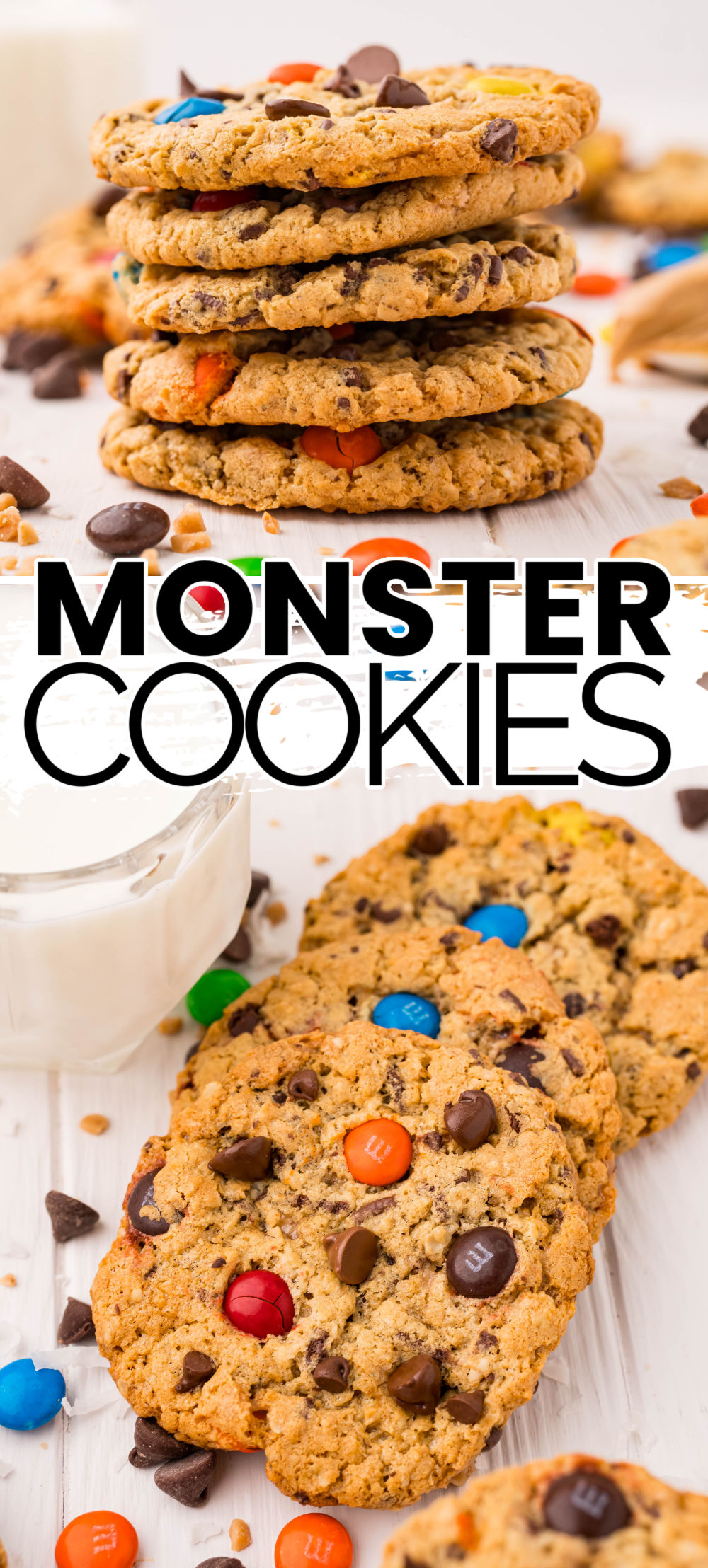 Monster Cookies with Coconut
