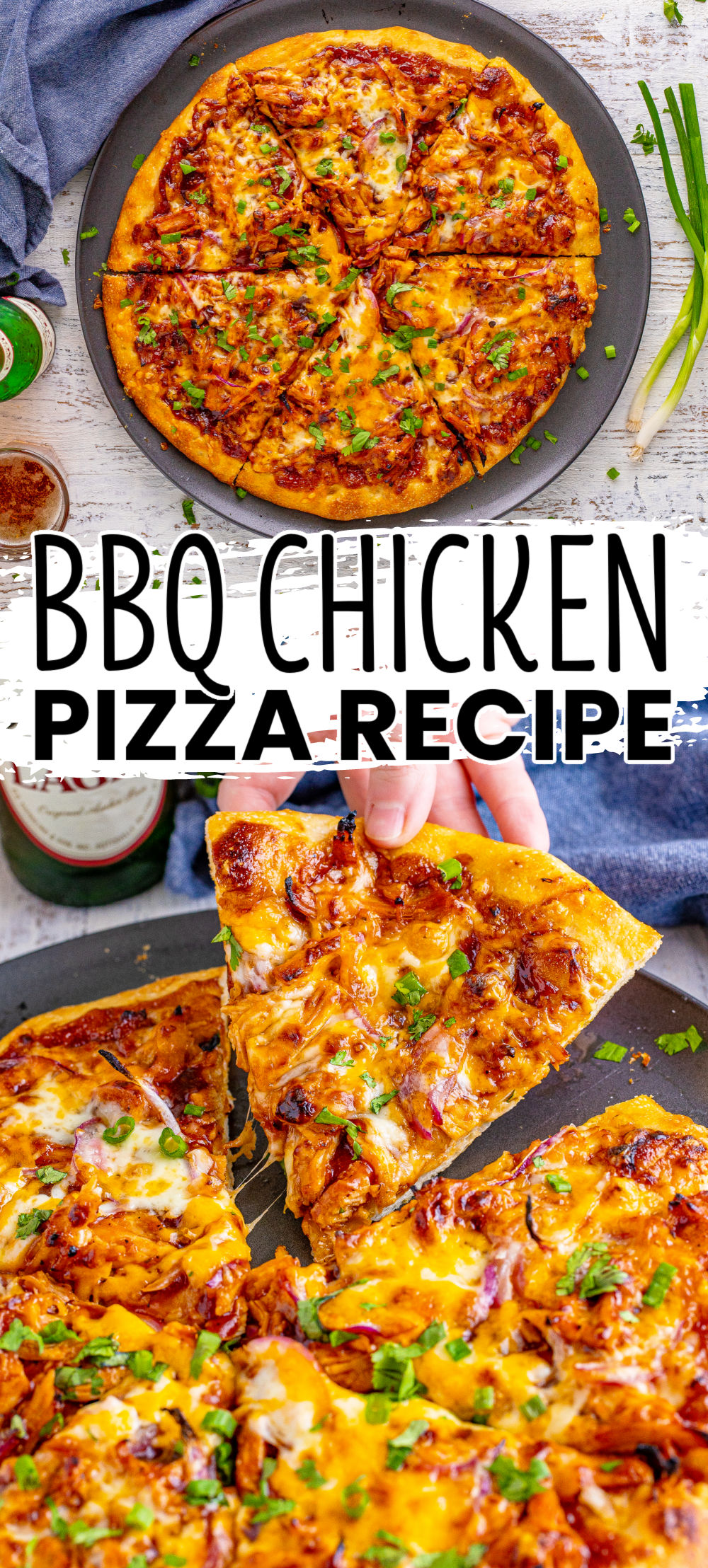 BBQ Chicken Pizza • Bread Booze Bacon