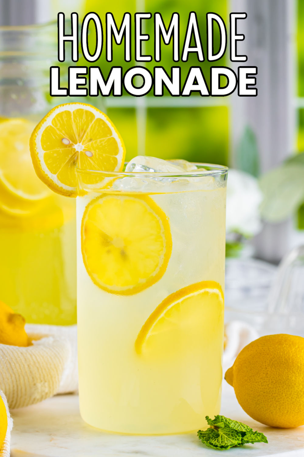 Homemade Lemonade Recipe • Bread Booze Bacon
