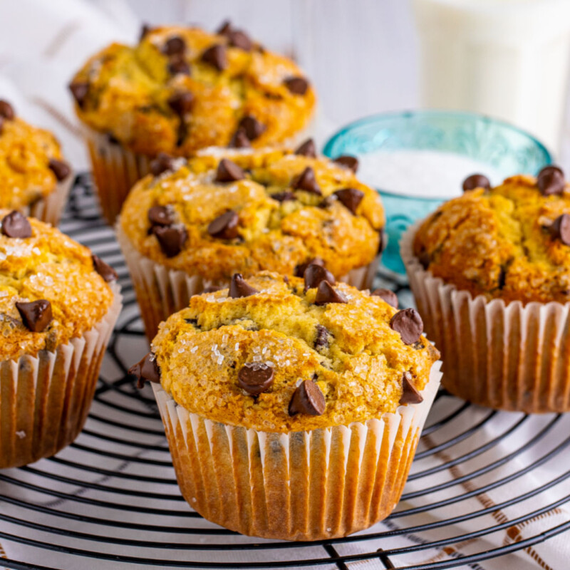 Bakery Style Chocolate Chip Muffins