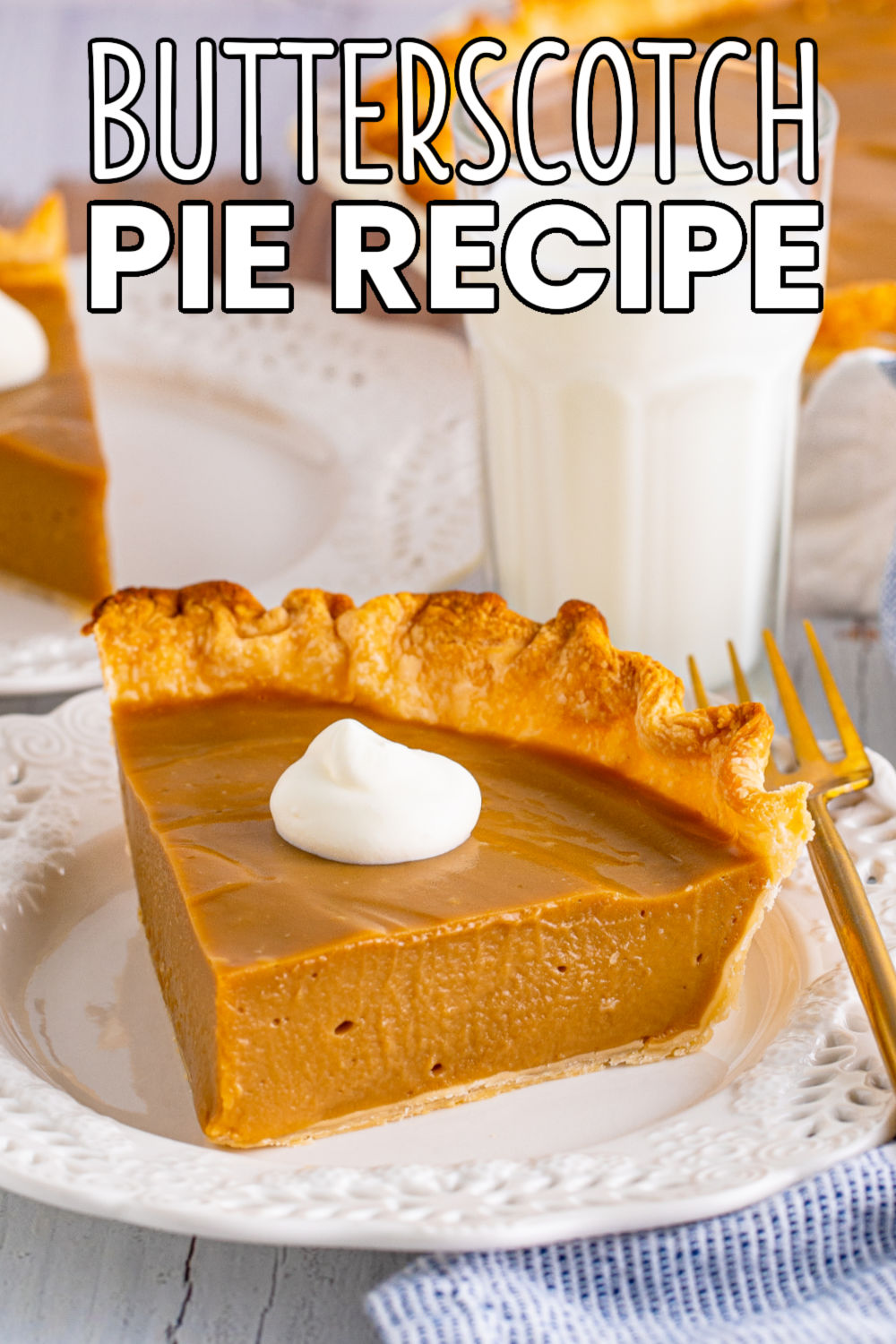 Butterscotch Pie • Bread Booze Bacon
